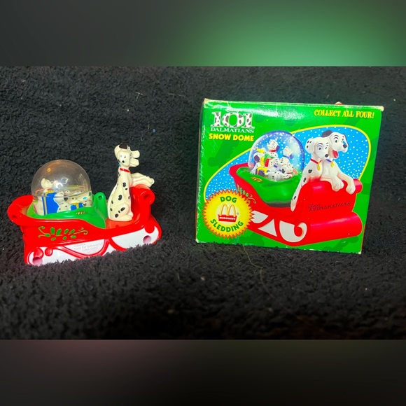 McDonald's | Holiday | Rare 996 Mcdonalds 11 Dalmatian Snow Dome ...